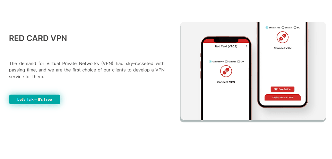 RedCard VPN: Custom VPN Development | Kolpolok Limited
