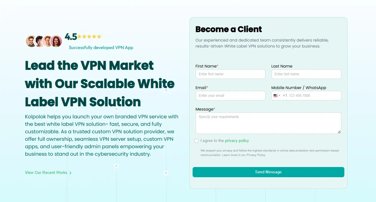 Get a White Label VPN – Custom Solution | Kolpolok Limited